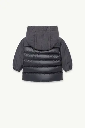 Moncler Alaric Denim Hooded Down Jacket