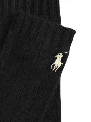 Polo Ralph Lauren Embroidered Knitted Gloves
