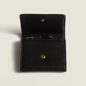 Miu Miu Logo-embossed Trifold Wallet