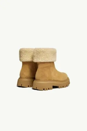 Moncler Petit Aurea Mid Suede Boots