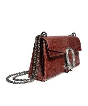 Gucci Dionysus Lizard Medium Shoulder Bag