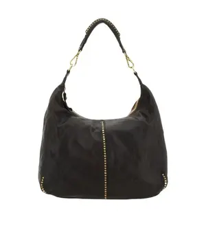 CAMPOMAGGI Zippered Shoulder Bag - Brown