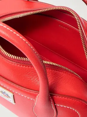 Bally Unda Appliquéd Leather Tote