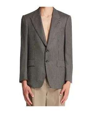 TOM FORD Single-breasted Blazer - Black