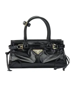 Prada Bonnie Leather Mini-bag - Black