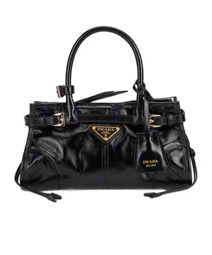 Prada Bonnie Mini Handbag - Black