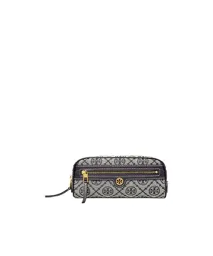 Tory Burch Jacquard Cosmetic Bag - Gray