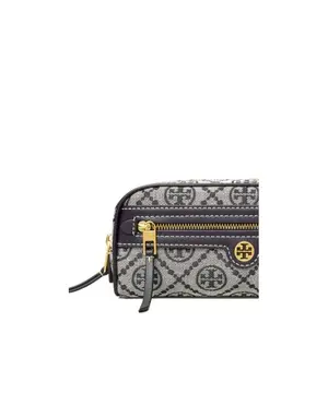 Tory Burch Jacquard Cosmetic Bag - Gray