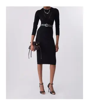 Liu Jo Knit Midi Dress