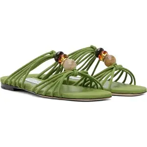 JIMMY CHOO Lova Flat Sandals