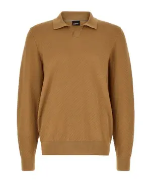 Hugo Boss H-lomarino Textured Polo Shirt
