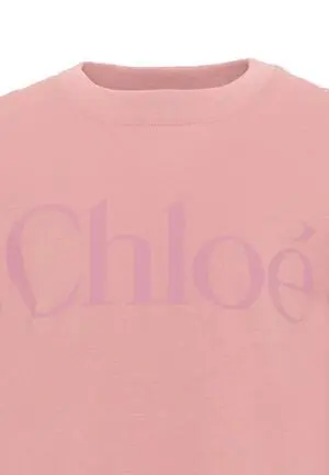 Chloé Logo-print Long-sleeve T-shirt