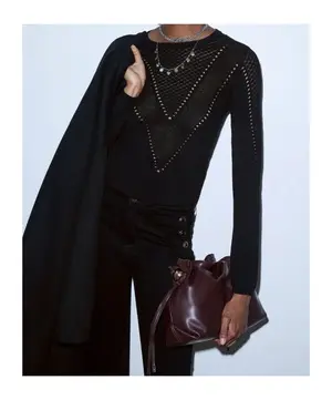 Liu Jo Knit Top With Cut-out