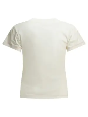 GANNI Cropped Graphic T-shirt