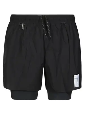 Satisfy Rippy Cordura 8' Trail Shorts - Black