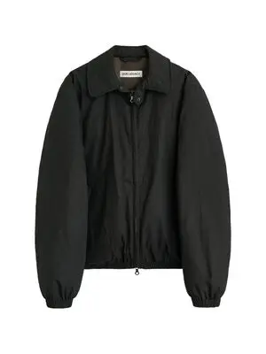 Our Legacy Long-sleeved Down Jacket With Fold-over Collar