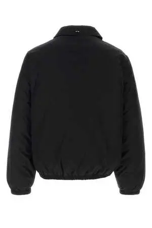 Our Legacy Long-sleeved Down Jacket With Fold-over Collar