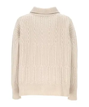 Lorena Antoniazzi Cable-knit Zip-up Sweater