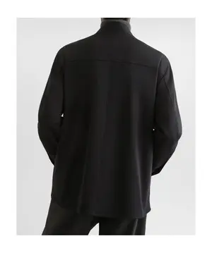 Dolce & Gabbana Long-sleeved Shirt With Concealed Snaps And Patch Pocket