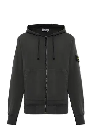 Stone Island Zipper Sweatshirt - Grey