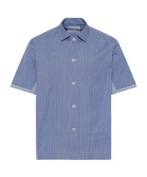 Sacai Short-sleeved Shirt - Blue