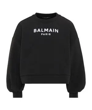 Balmain Long-sleeve Sweatshirt - Black