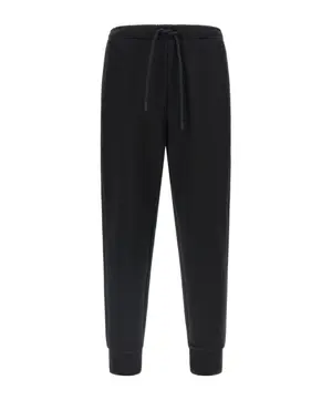 Hugo Boss Relaxed-fit Drawstring Joggers - Black