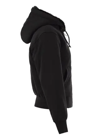 Moose Knuckles Zip-up Hooded Jacket - Black