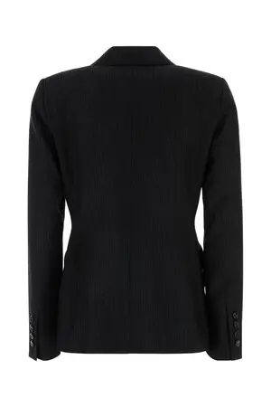 BLAZÉ MILANO Pinstriped Double-breasted Blazer