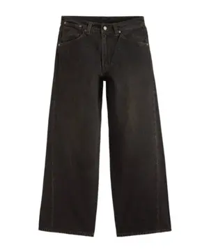 LEVI'S Twisted Baggy Wide-leg Jeans - Black