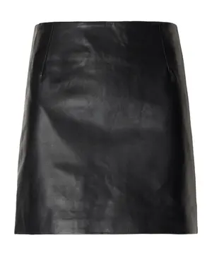 BLAZÉ MILANO Leather Mini Skirt