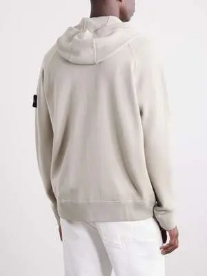 Stone Island Wool-blend Zip-up Hoodie