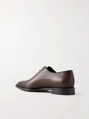 Berluti Alessandro Demesure Leather Oxford Shoes