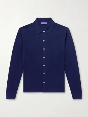 Ralph Lauren Purple Label Merino Wool Cardigan