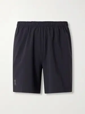 On Train Straight-leg Shorts - Black