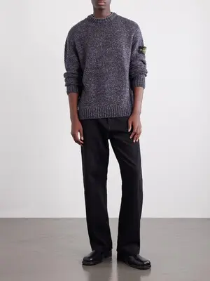 Stone Island Virgin Wool-blend Sweater