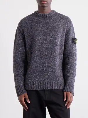 Stone Island Virgin Wool-blend Sweater