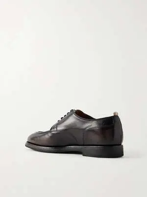 Officine Creative Bariton Flex 005 Leather Derby Shoes