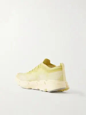 On Cloudsoma Stretch-knit Sneakers - Yellow