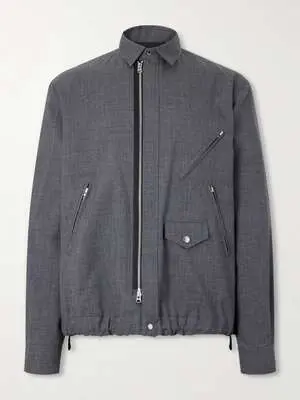 Sacai Woven Blouson Jacket