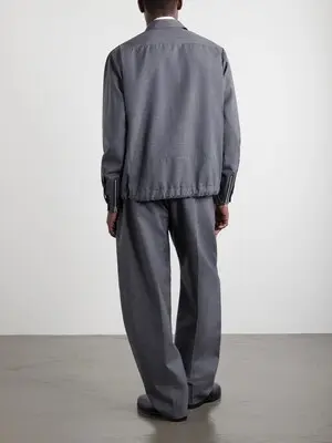 Sacai Woven Blouson Jacket
