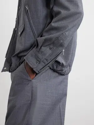 Sacai Woven Blouson Jacket