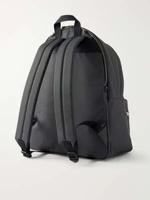 Sacai Logo-appliquéd Shell Backpack