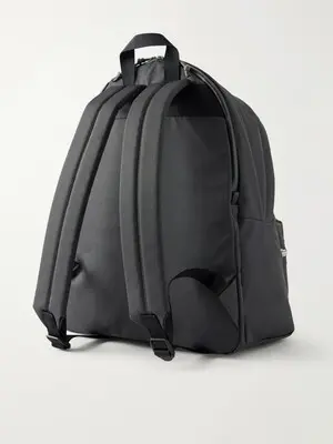 Sacai Logo Appliqué Shell Backpack