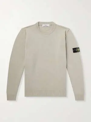 Stone Island Wool-blend Sweater - Beige