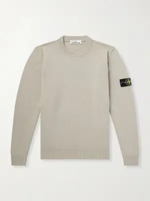 Stone Island Wool-blend Sweater - Neutrals