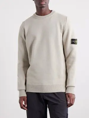 Stone Island Wool-blend Sweater - Neutrals