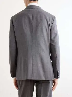 Brioni Plume Wool-twill Suit Jacket