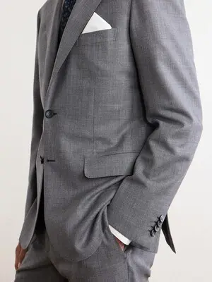 Brioni Plume Wool-twill Suit Jacket