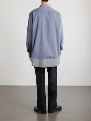 MAISON MARGIELA Double Checked Cotton-poplin Shirt